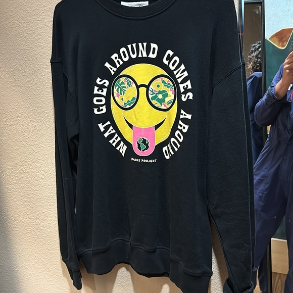 Parks Project | Tops | Parks Project Happy Face Sweatshirt | Poshmark